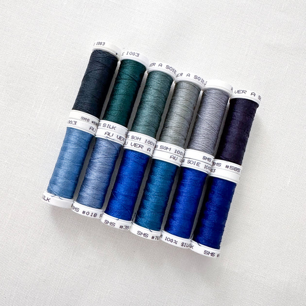 Peacock - Silk Thread Kit – Hoop and Frame