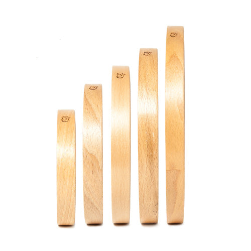 Round Wooden Embroidery Hoop - 7/8" Thick – Hoop and Frame