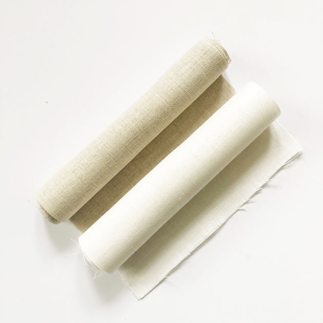 Strathaven Linen - Natural - Cut Piece – Hoop and Frame